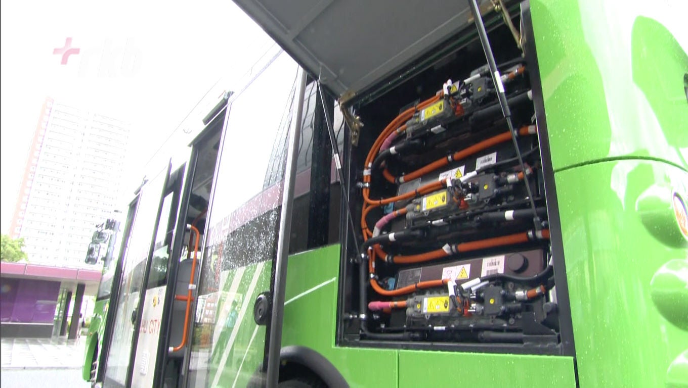 ベンチャー開発のEV車両を「市営バス」として路線バスに導入－災害時は電源車に - RKB毎日放送